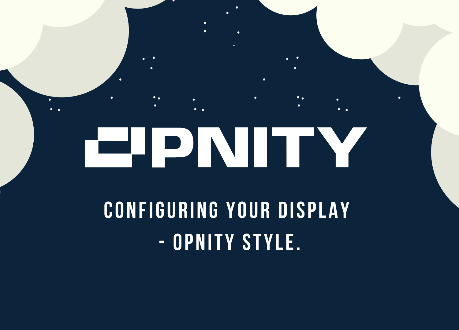 Opnity - Powerful Digital Signage Solutions